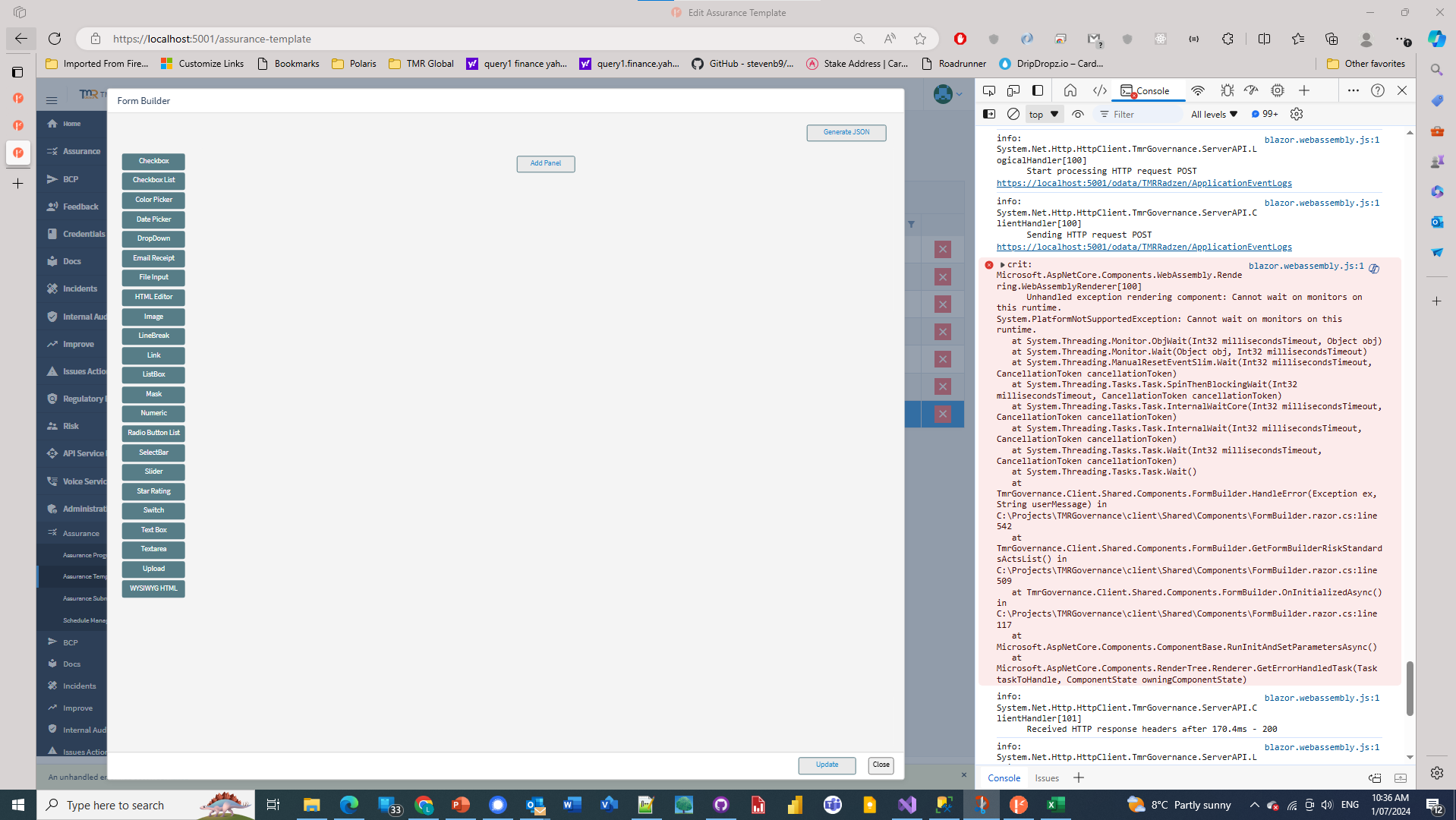 HTTP400 For ServerMethodController Where SQL Table Is Self Referencing