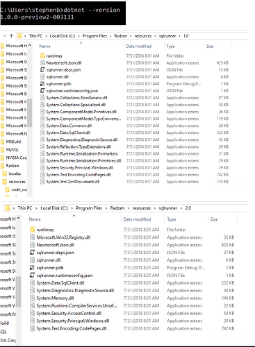 Error creating a new App - Radzen IDE (Angular) - Radzen
