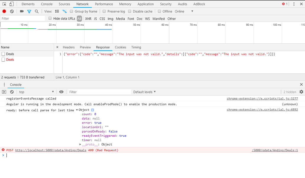 Problem submitting a new form - Radzen IDE (Angular) - Radzen