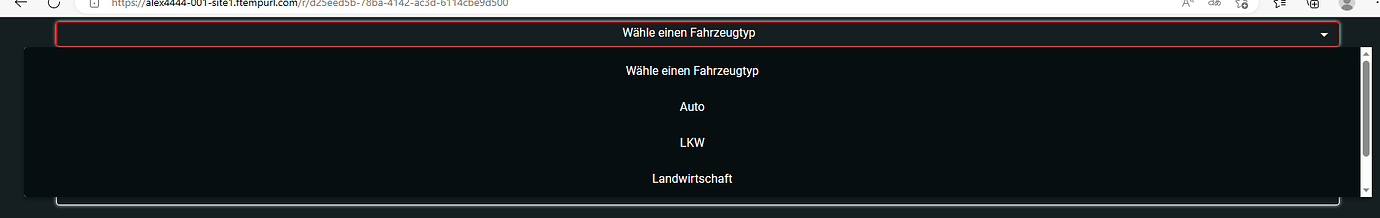 Radzen Drop Down, Style Scrolling bar - Radzen.Blazor Components - Radzen