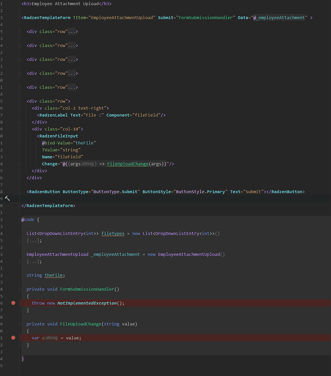 Getting a filestream from a blazor component file upload - Blazor ...