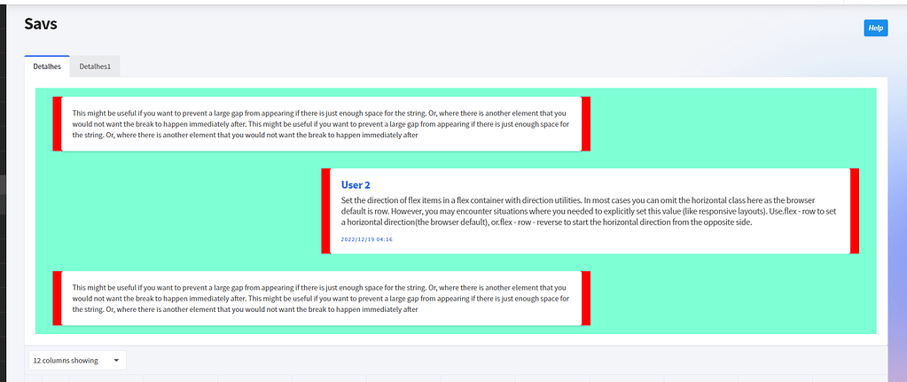 Datagrid Template Wrapping - Radzen.Blazor Components - Radzen