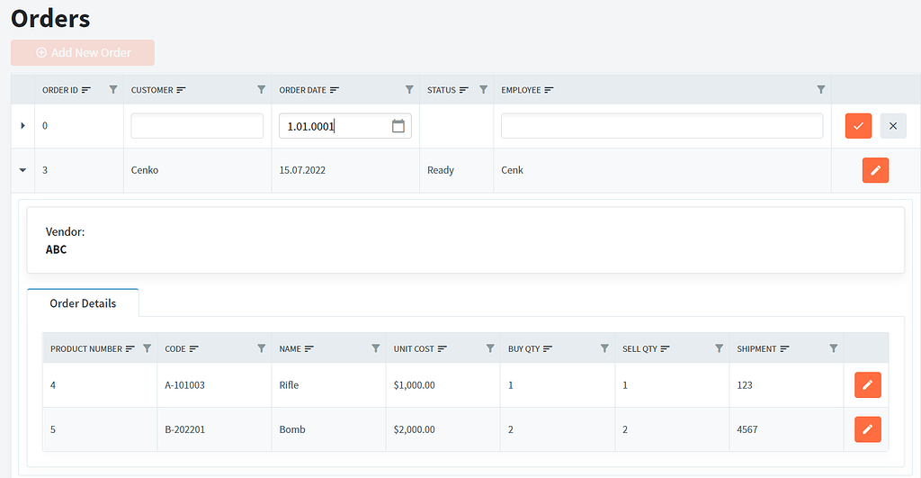 Datagrid Problems Radzenblazor Components Radzen