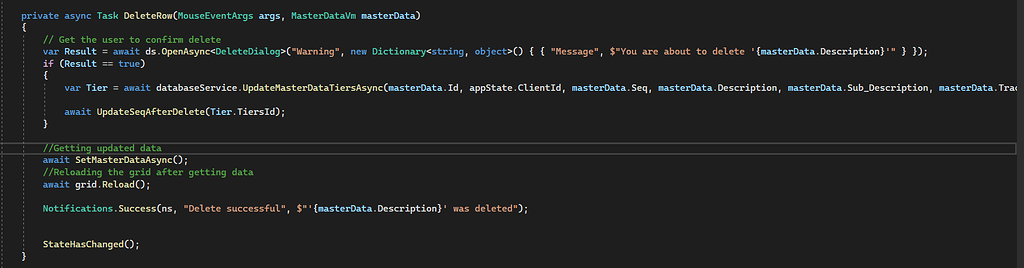 Grid not showing data - Radzen.Blazor Components - Radzen