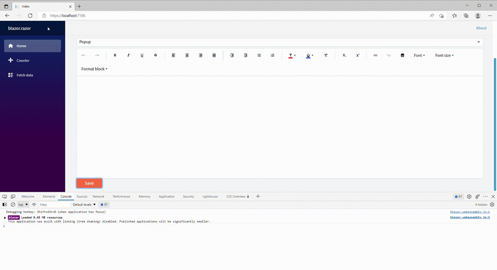 Radzen html editor visibility and validation issue - Radzen.Blazor ... Radzen html editor visibility and validation issue - Radzen.Blazor ...