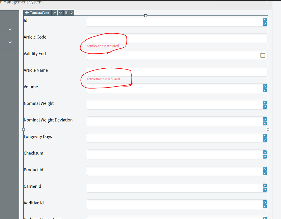 Swagger schema - properties generated as nullable types - Blazor Server - Radzen