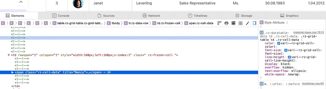 Font size, how to change? Explain to a complete noob - Radzen.Blazor Components - Radzen