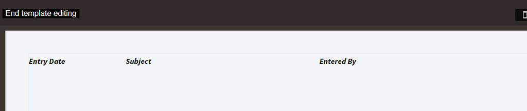 Header Template - Blazor Server - Radzen