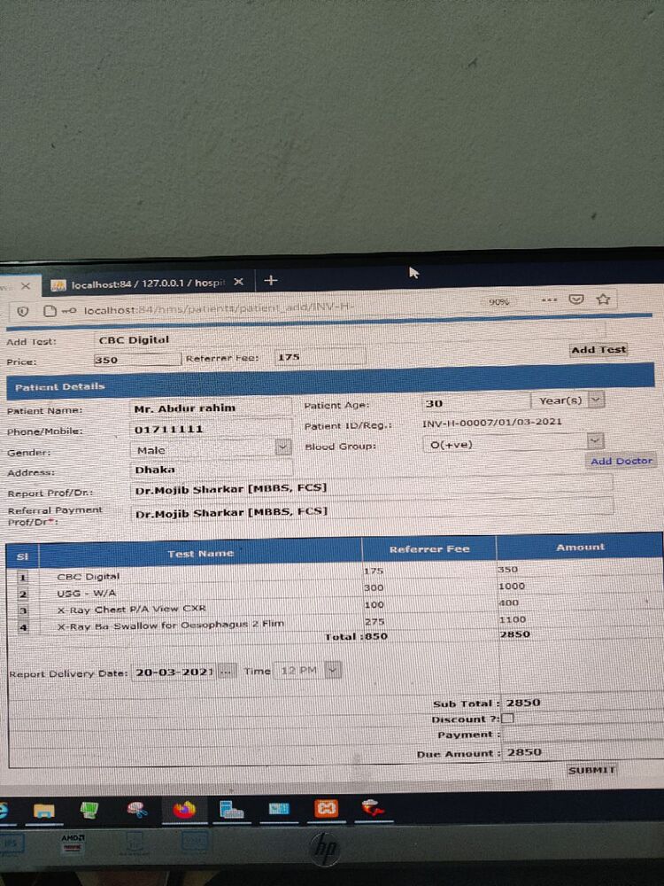 Create an Invoice with master/detail items - Angular - Radzen