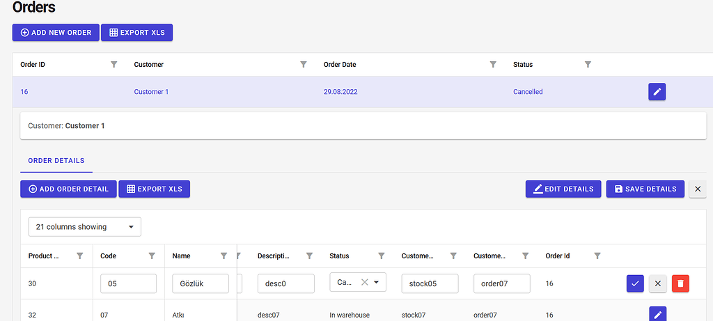 DataGrid Master Detail - How to keep details displayed after deletion ...