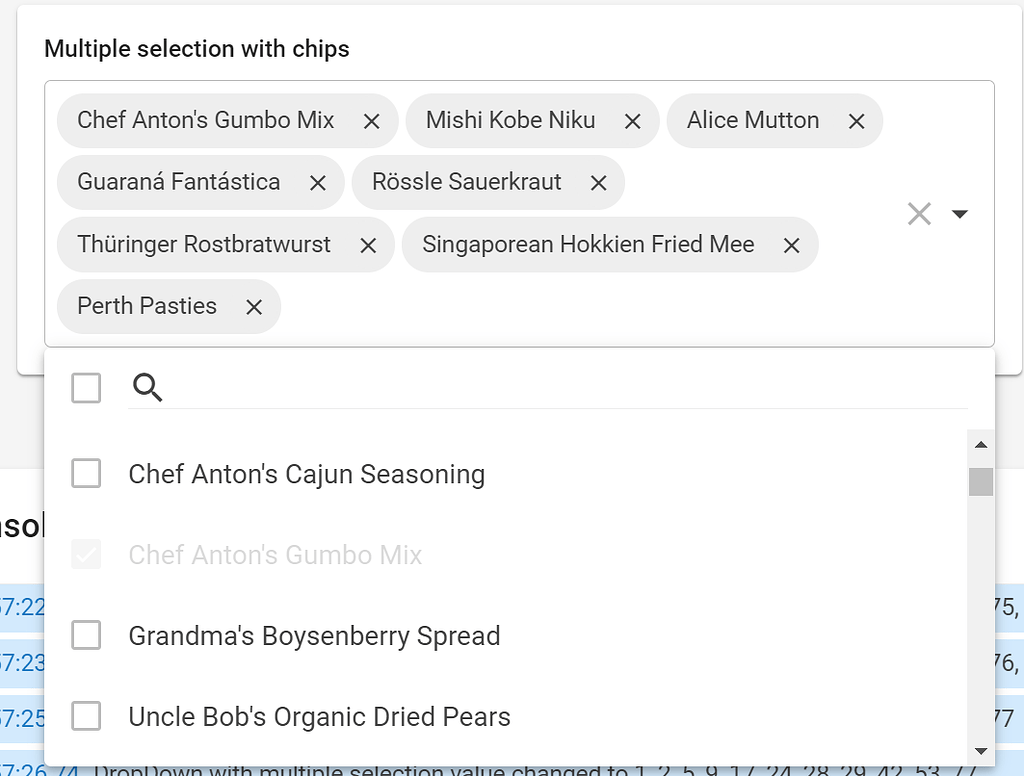 RadzenDropDown.DisabledProperty Multiple Selection Issue - Radzen.Blazor Components - Radzen