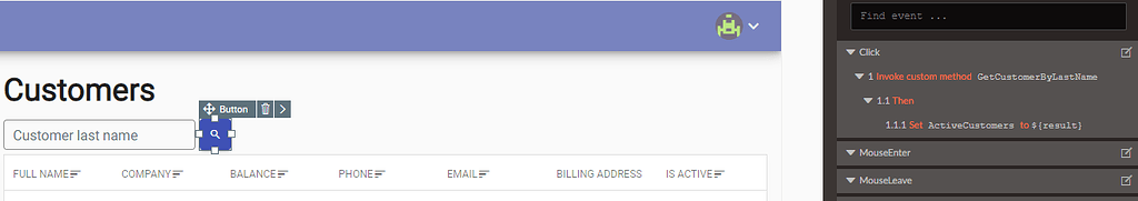 Textbox Value Passed As Parameter to Button Click Event - Blazor Server - Radzen