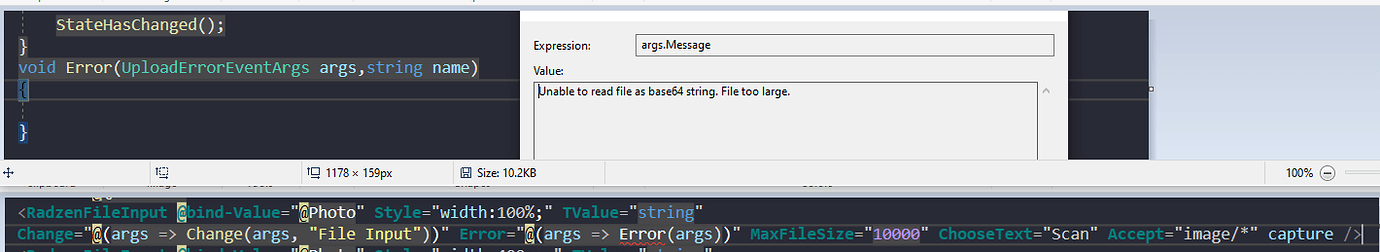 Radzen File Input Radzen Blazor Components Radzen