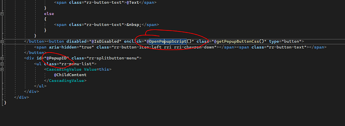 SplitButton question [SOLVED ] - Radzen.Blazor Components - Radzen