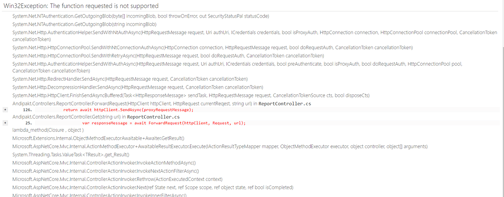 Reporting Service Error - SSRS - Radzen IDE (Angular) - Radzen