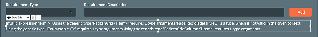 Unable to bind a List to a Data Grid - Blazor Server - Radzen
