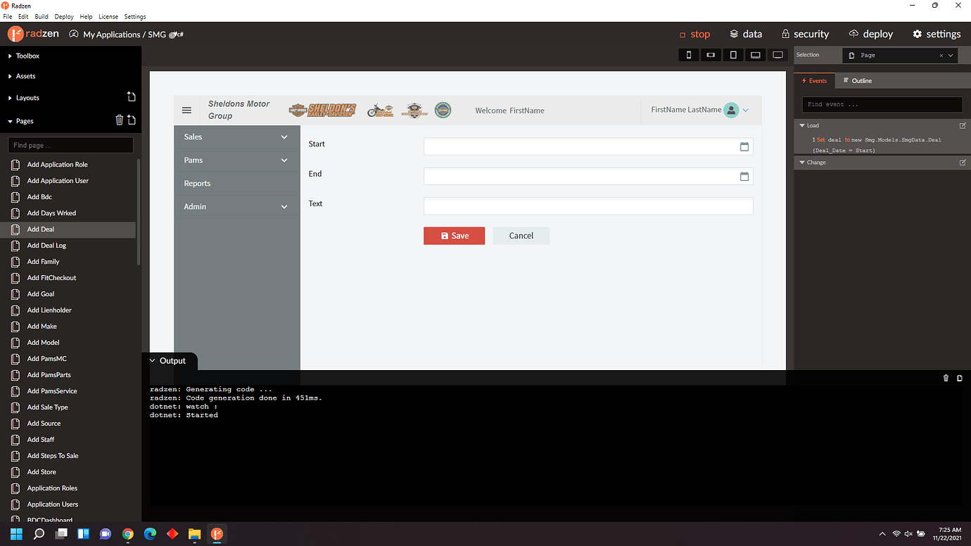 Changing application icon - Blazor Server - Radzen