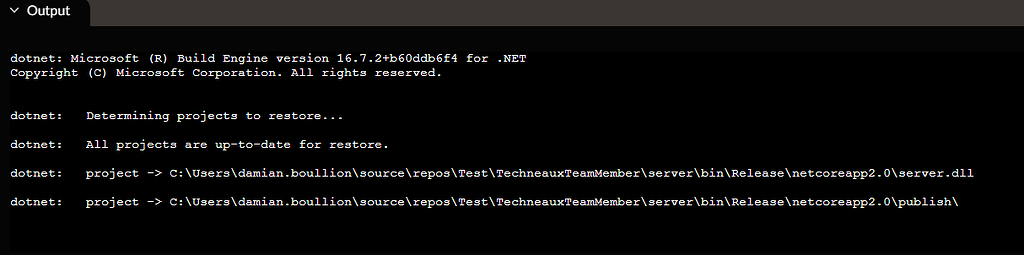 Deployment Error - Angular - Radzen