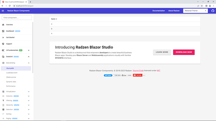 DataGridColumn SortOrder does not sort api loaded data - Radzen.Blazor Components - Radzen