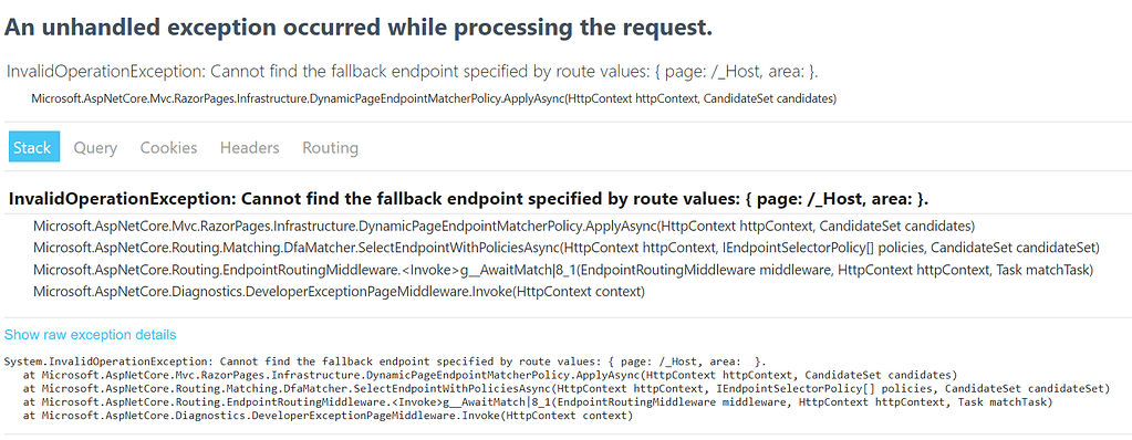 New Application Created but Not Running / Functioning - Radzen Blazor Studio - Radzen