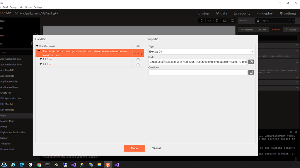 More Fun With Blazor Password Reset Blazor Server Radzen 
