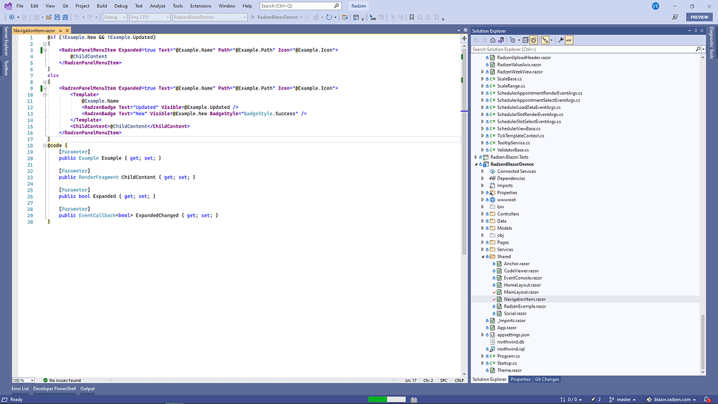 RadzenPanelMenu: menù always expanded and no possibility to collapse ...