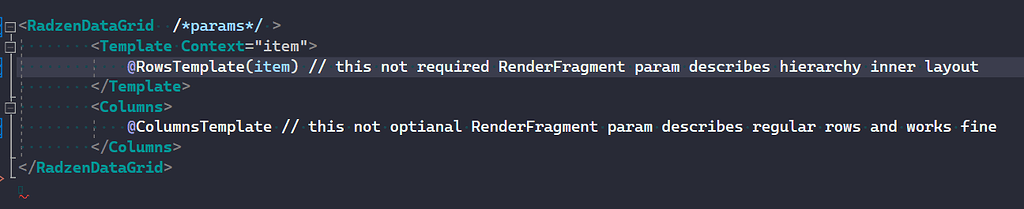 Hierarchy grid. Excess column in left when we do not need grouping - Radzen.Blazor Components ...
