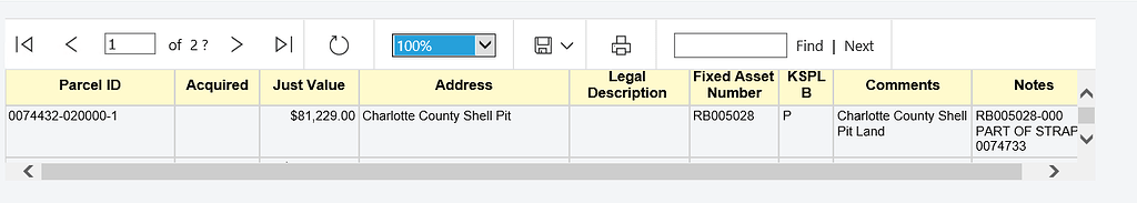 SSRSViewer + Vertical Scroll not working as expected - Angular - Radzen