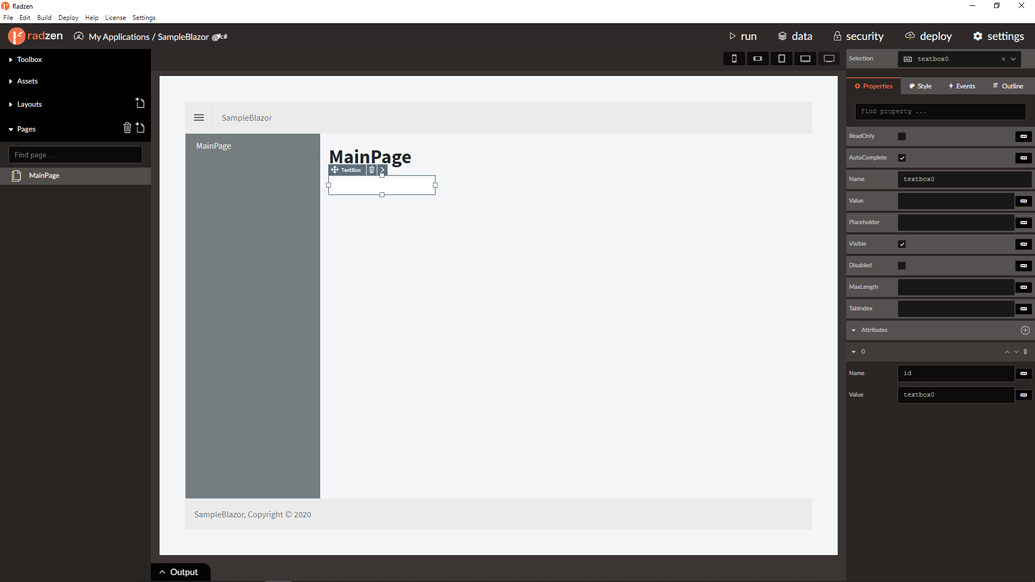 Trying to Set Focus to textbox in Blazor - Radzen Studio (Blazor Server ... Trying to Set Focus to textbox in Blazor - Radzen Studio (Blazor Server ...