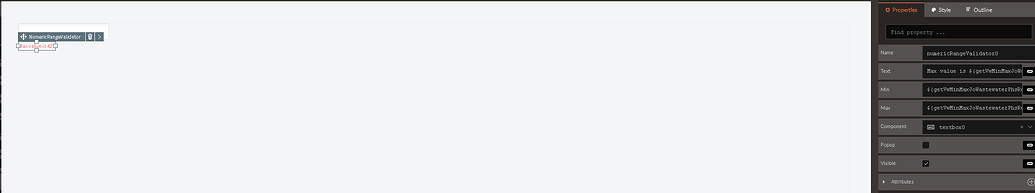 NumericRangeValidator not working anymore - Angular - Radzen