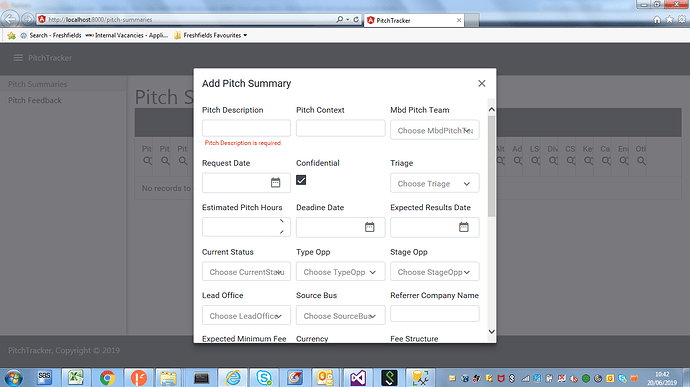 Enlarging what width of the Add Screen - Angular - Radzen