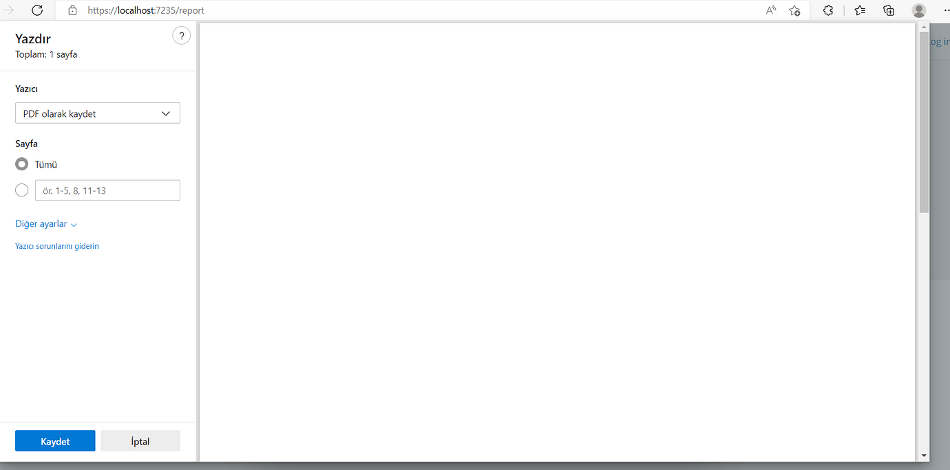 Print Modal Dialog Does Not Appear Radzenblazor Components Radzen