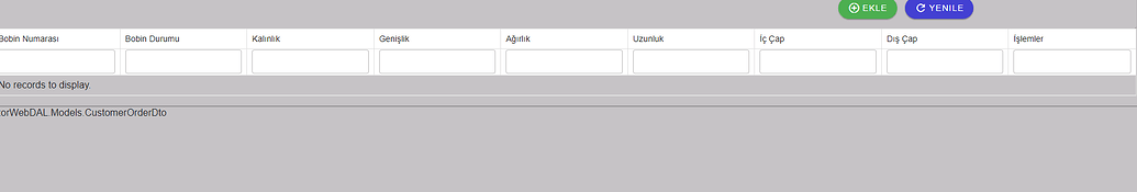 RadzenDatagrid Header Color Not Change - Radzen.Blazor Components - Radzen RadzenDatagrid Header Color Not Change - Radzen.Blazor Components - Radzen