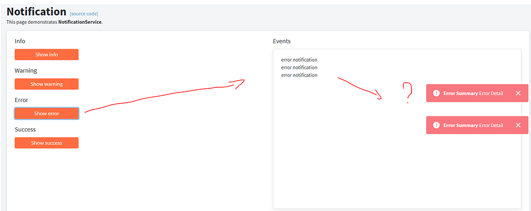 Notification not working - Radzen.Blazor Components - Radzen