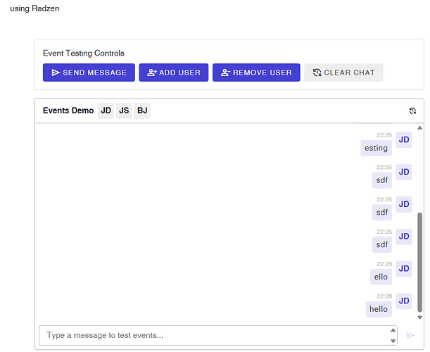 Radzenchat always eats first key press after sending first message ...