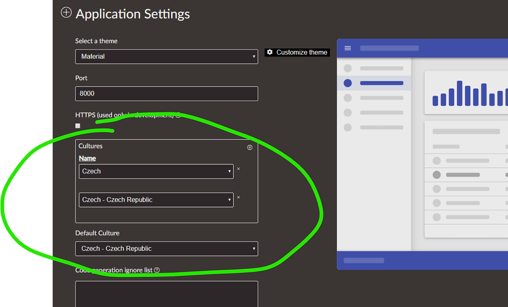 Angular - Locales - Float separator - Designer shows error - Angular - Radzen