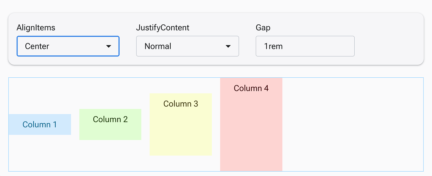 Vertical align text in column/row - Radzen.Blazor Components - Radzen