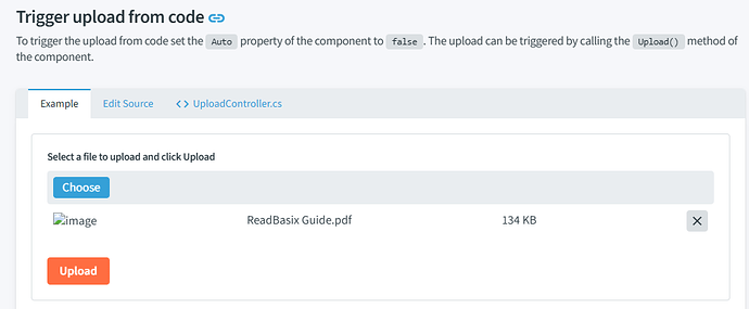 Upload component shows broken image - Radzen.Blazor Components - Radzen