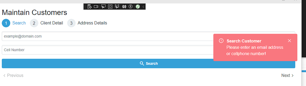 Center the Notification Message - Radzen.Blazor Components - Radzen