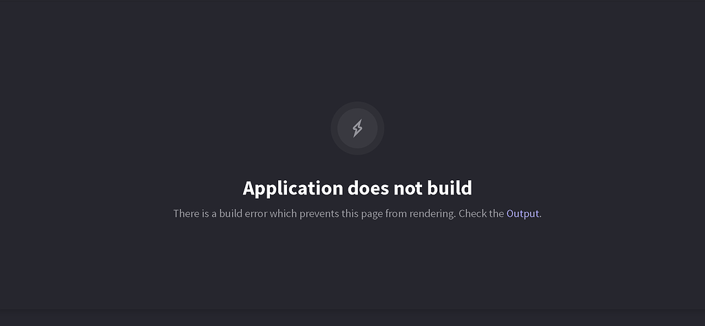 Error: Application does not build - Radzen Blazor Studio - Radzen