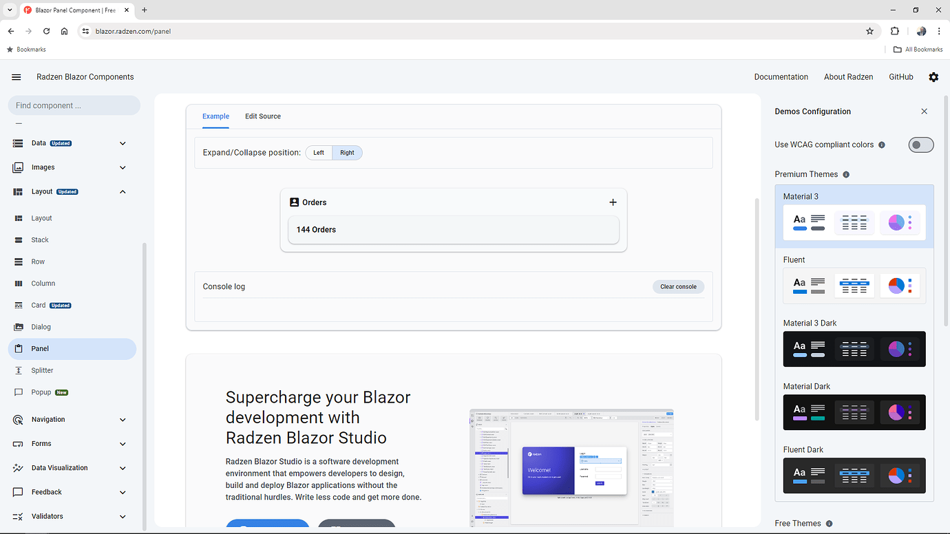 Radzen Panel Collapsed By Default - Radzen.Blazor Components - Radzen