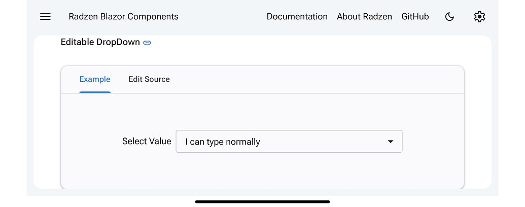 TextBox/Dropdown Field - Radzen.Blazor Components - Radzen