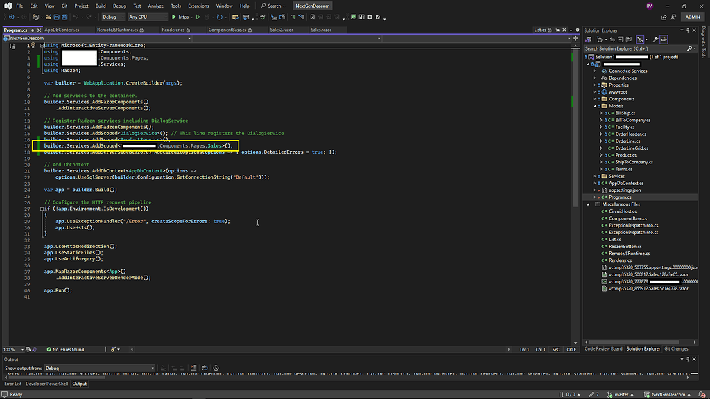 How to refresh parent form List tied to a DataGrid from Dialog - Radzen.Blazor Components - Radzen