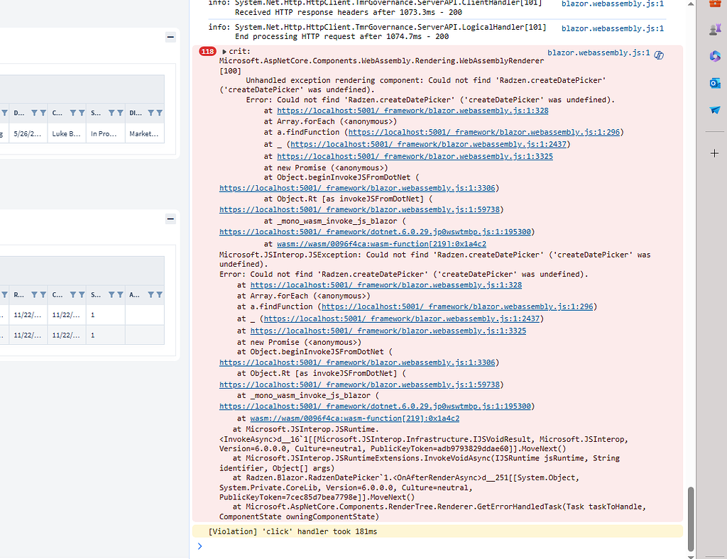 Problem with Radzen.createDatePicker & DataGrid filters - Blazor ... Problem with Radzen.createDatePicker & DataGrid filters - Blazor ...