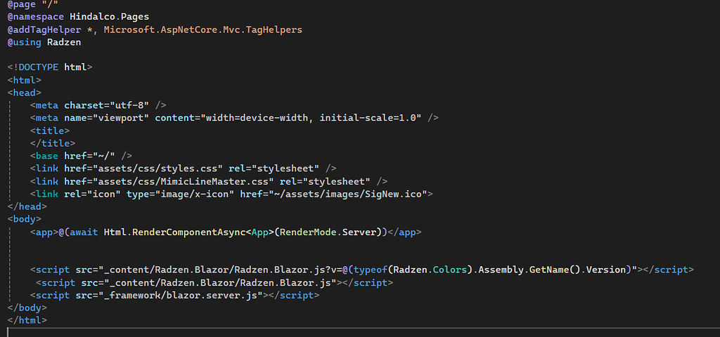 Issue after updating Radzen blazor - Radzen.Blazor Components - Radzen