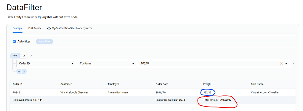 DataGrid Filter Data - Radzen.Blazor Components - Radzen DataGrid Filter Data - Radzen.Blazor Components - Radzen
