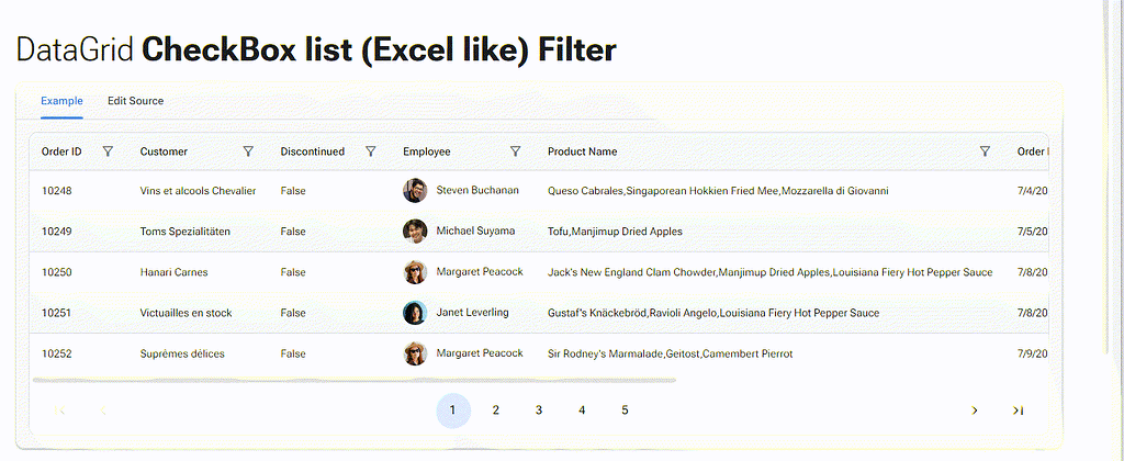 Select all fails for DataGrid CheckBox list (Excel like) Filter ...