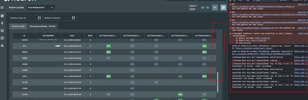 DataGrid LoadData issue - Radzen.Blazor Components - Radzen
