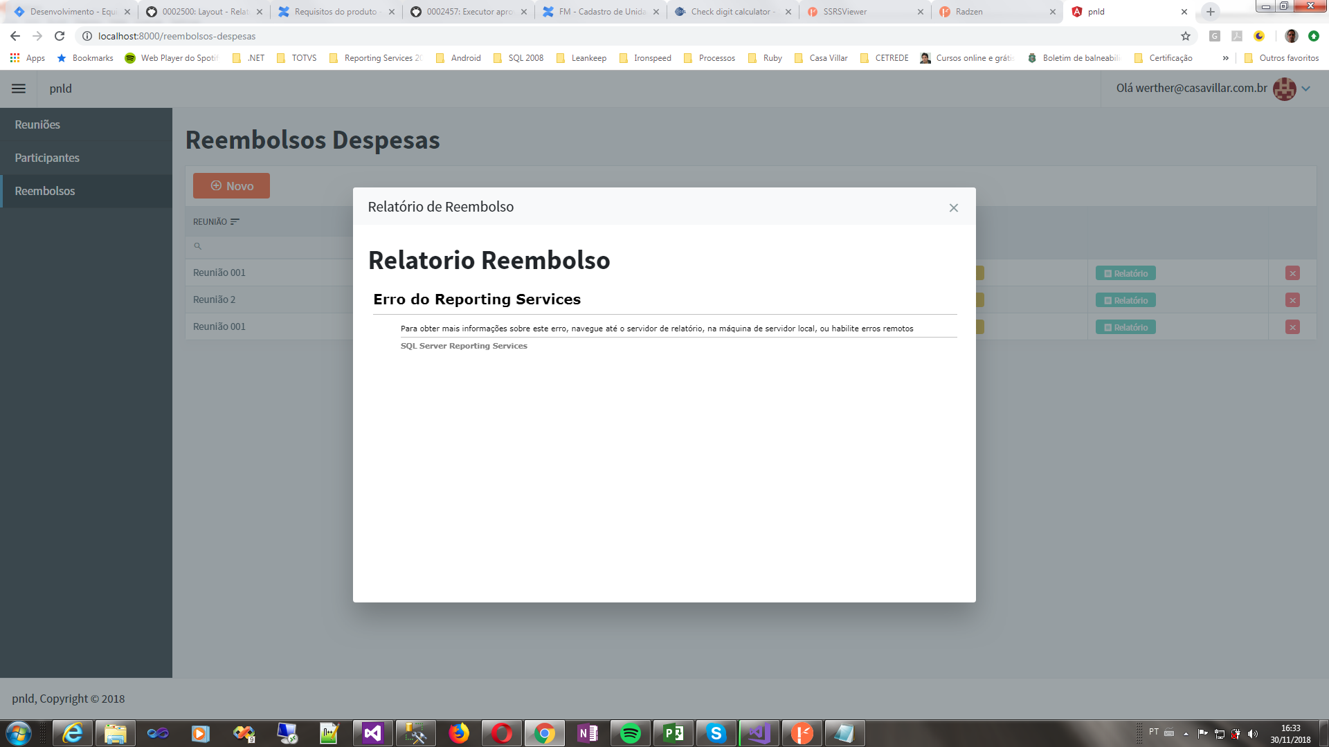 SSRSViewer error when passing parameter - Radzen SSRSViewer error when passing parameter - Radzen
