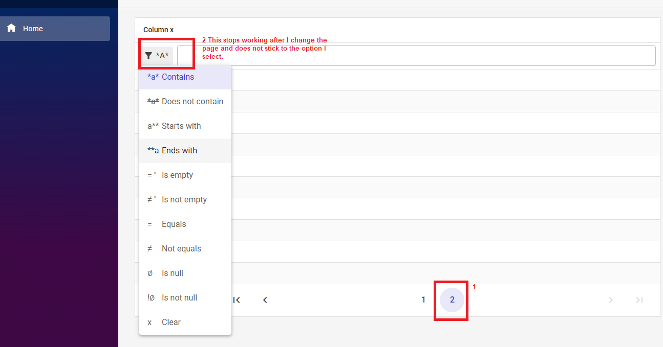 Problem with grid filters and save/load settings - Radzen.Blazor Components - Radzen